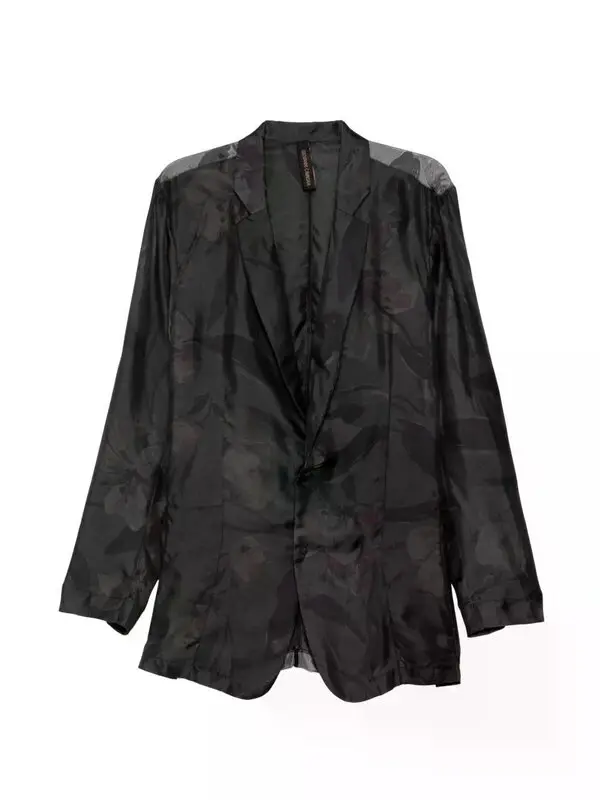 GIOVANNI CAVAGNA Floral-print Blazer