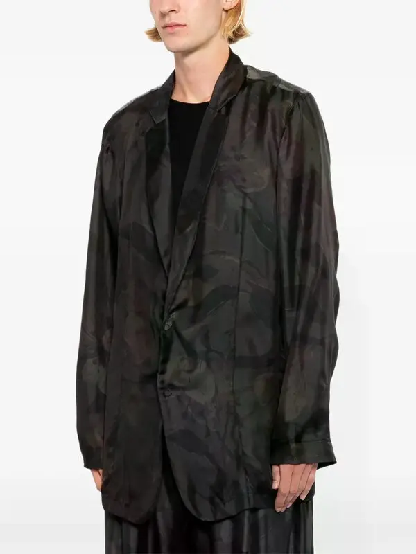 GIOVANNI CAVAGNA Floral-print Blazer