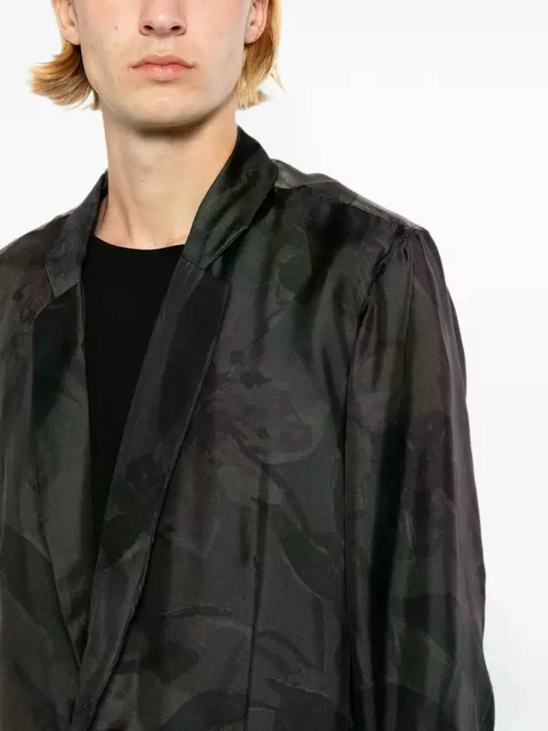 GIOVANNI CAVAGNA Floral-print Blazer