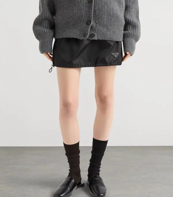 Prada Re-nylon Mini Skirt