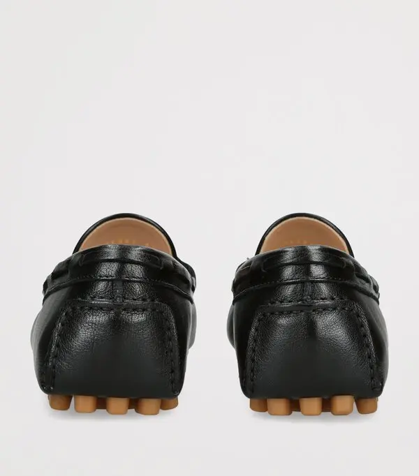 Valentino Garavani Leather Fastaway Loafers