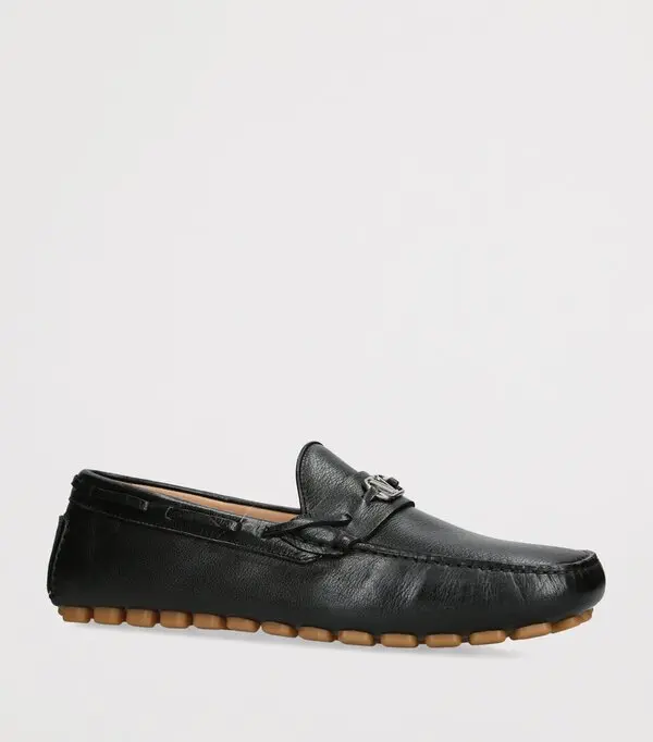 Valentino Garavani Leather Fastaway Loafers