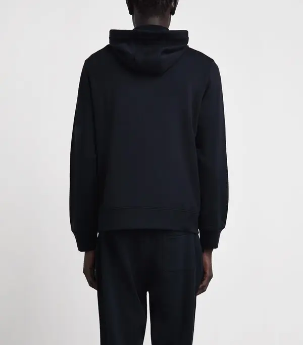 Isaia Logo Zip-up Hoodie