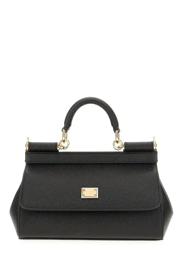 Dolce & Gabbana Top Handle Bag With Gold Tone Hardware - Multicolor