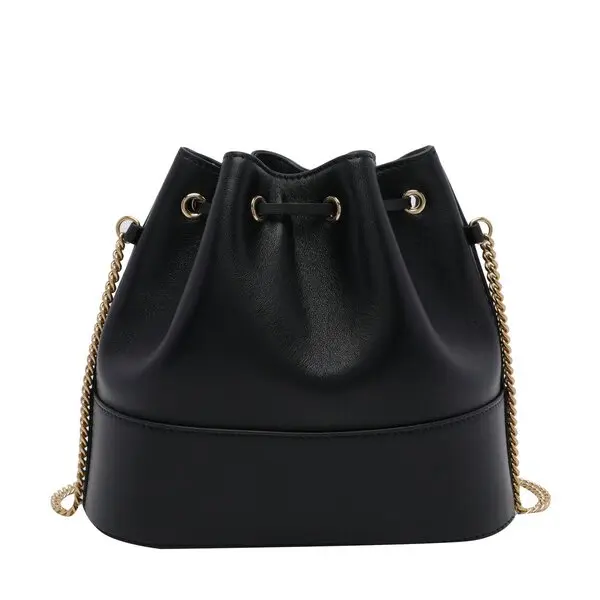 Valentino Garavani Vlogo Signature Bucket Bag - Black