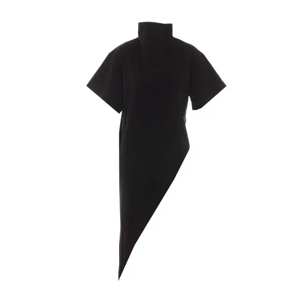 Alaïa Cotton Turtleneck Triangle T-shirt