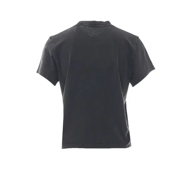Alexander Wang Shrunken Mirrored Logo T-shirt
