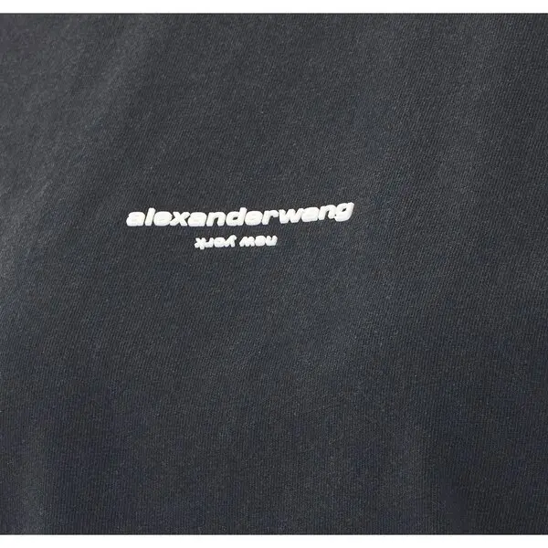 Alexander Wang Shrunken Logo T-shirt