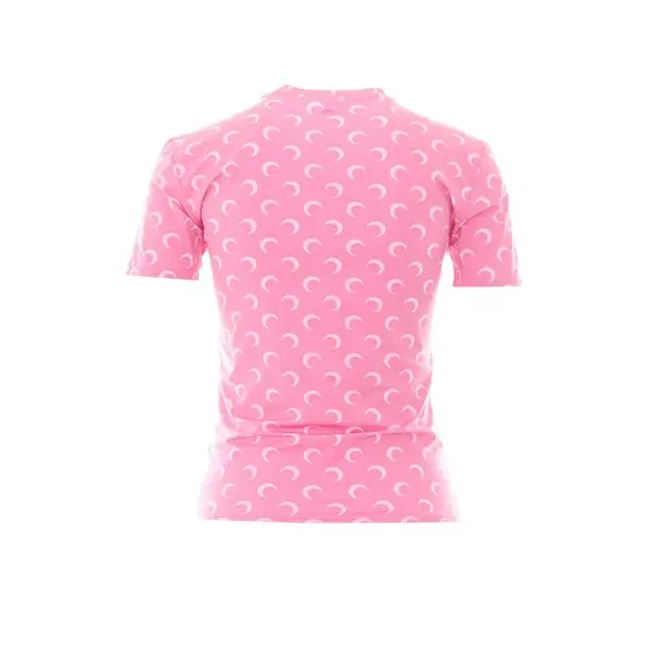 MARINE SERRE All-over Moon Print T-shirt