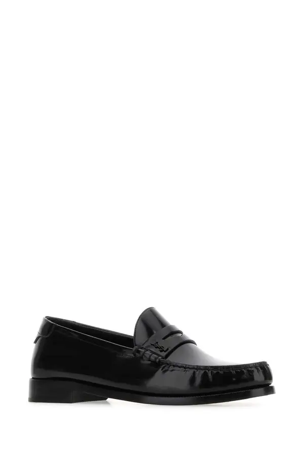 Saint Laurent Leather Magnum Loafers
