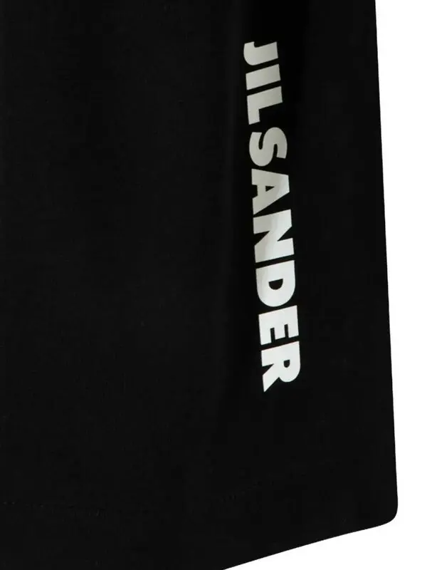 JIL SANDER Cotton T-shirt - Black