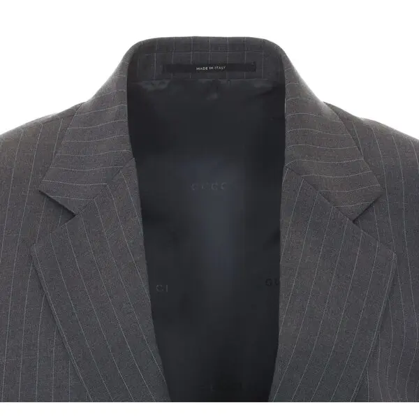Gucci Pinstripe Wool Jacket