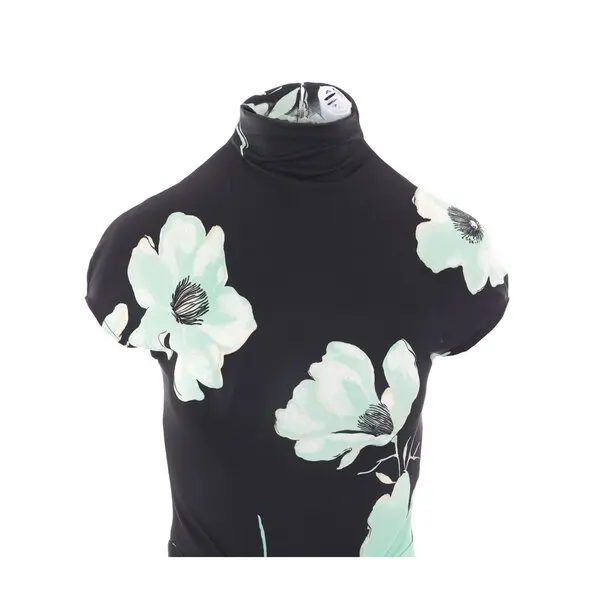 Alaïa Draped Printed Dress