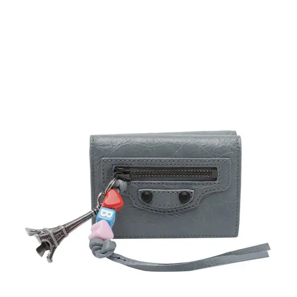 Balenciaga Le City Mini Wallet - Gray