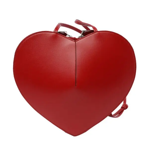 Alaïa Le Coeur Crossbody Bag - Red