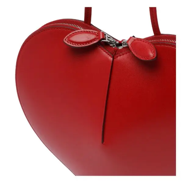 Alaïa Le Coeur Crossbody Bag - Red