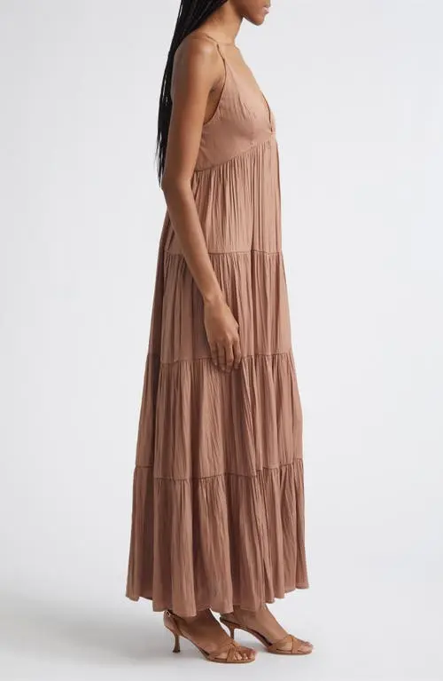 L'Agence Lua Tiered Maxi Sundress
