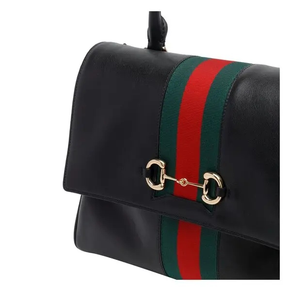 Gucci Medium Paparazzo Handbag - Black