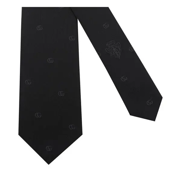 Gucci Double G Silk Tie