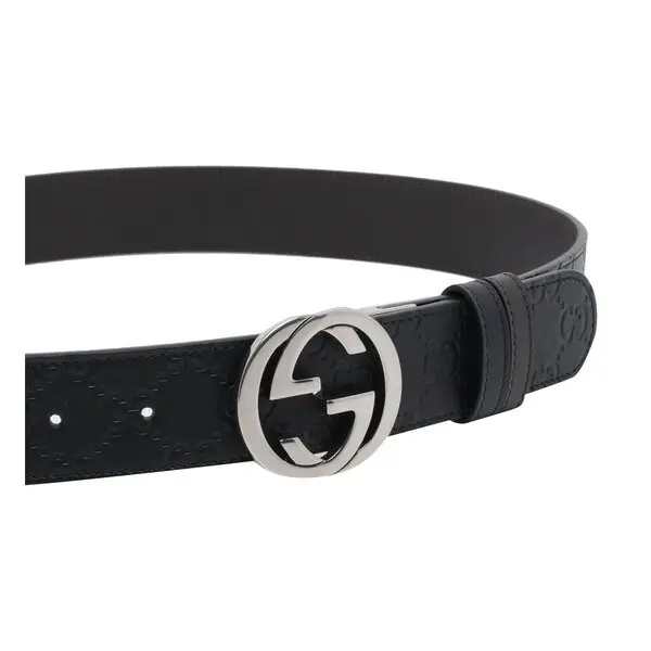 Gucci Reversible Gg Logo Belt