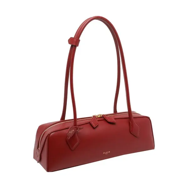 Alaïa Medium Le Teckel Shoulder Bag - Red