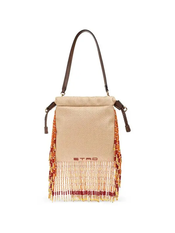 Etro Small Embroidered Tote Bag