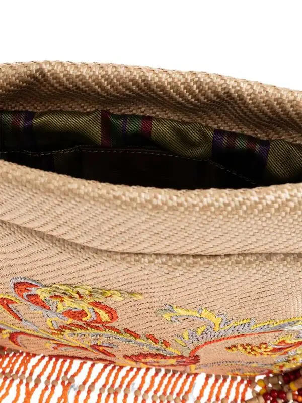 Etro Small Embroidered Tote Bag
