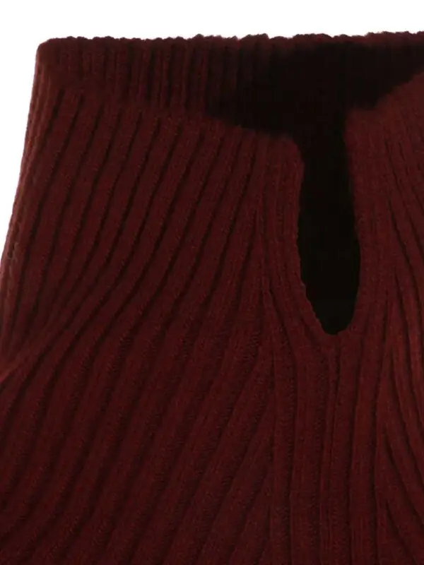 JIL SANDER Ribbed Turtleneck Sweater