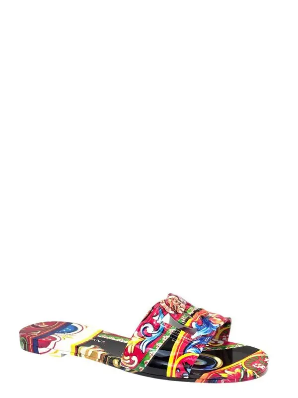 Dolce & Gabbana Rubber Beachwear Sandals