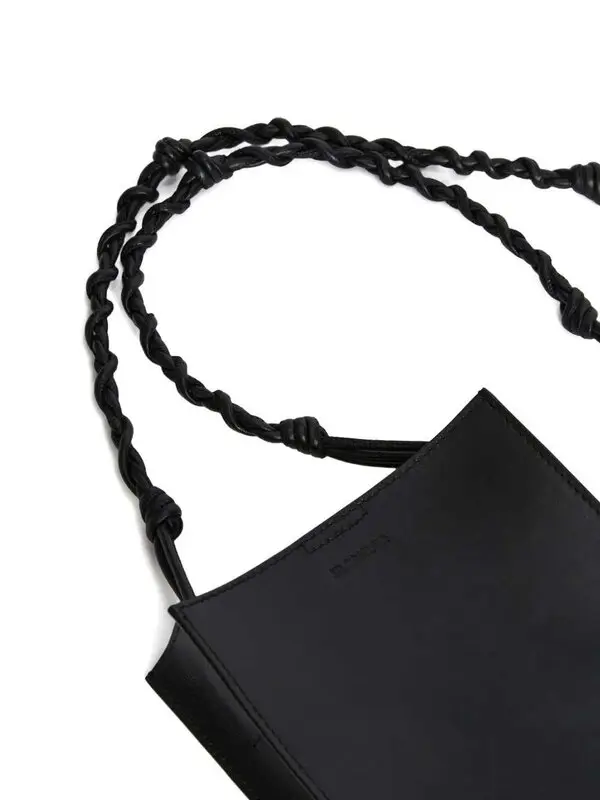 JIL SANDER Tangle Shoulder Bag - Black