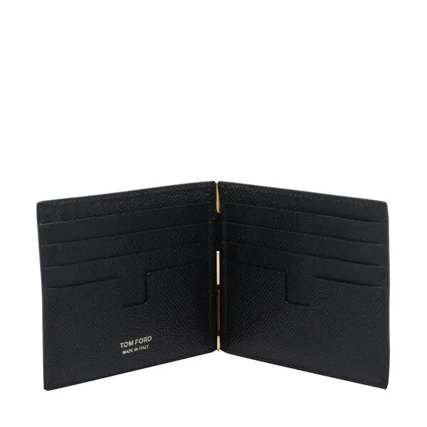 TOM FORD T Line Money Clip Wallet