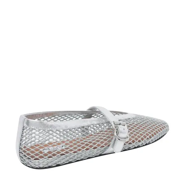 Alaïa Fishnet Flat Ballets