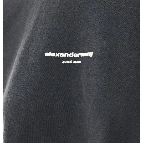 Alexander Wang Logo Long Sleeve T-shirt