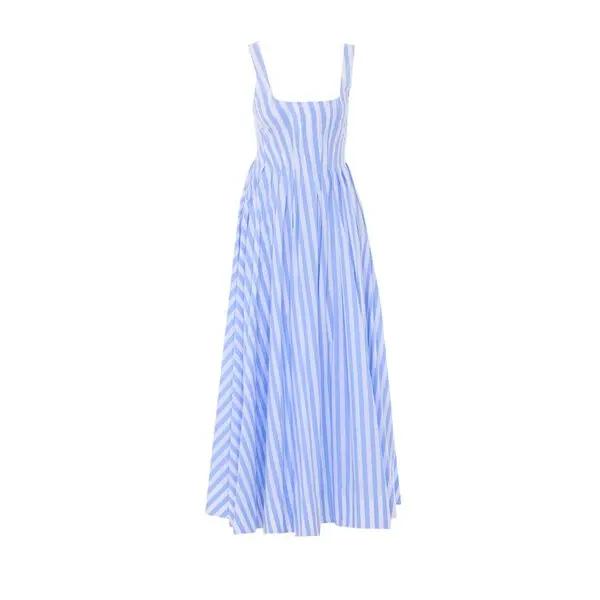 Sportmax Cotton Poplin Filmato - Blue