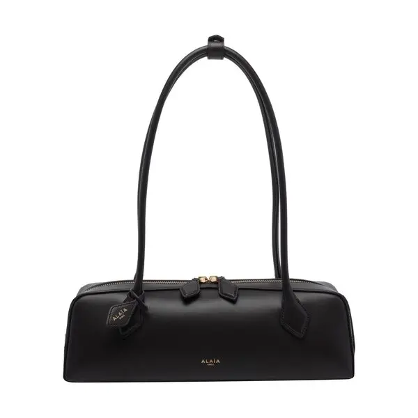 Alaïa Medium Le Teckel Shoulder Bag - Black
