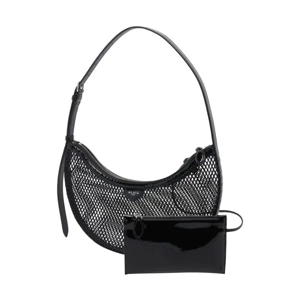 Alaïa Demi Lune Shoulder Bag - Black