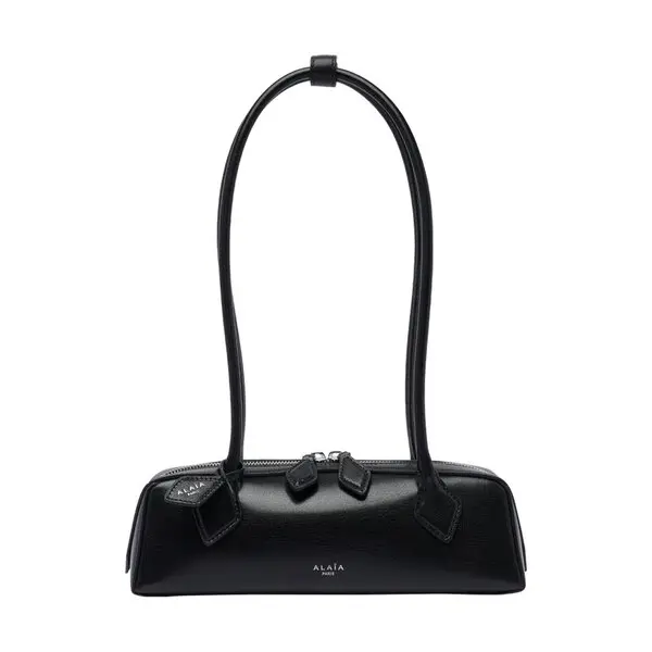 Alaïa Small Teckel Shoulder Bag - Black