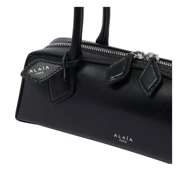 Alaïa Small Teckel Shoulder Bag - Black