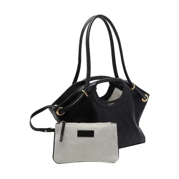 Balmain Sheep Leather Tote Bag