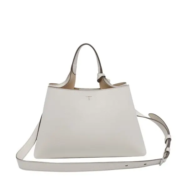 TOD'S Small Leather Handbag - White