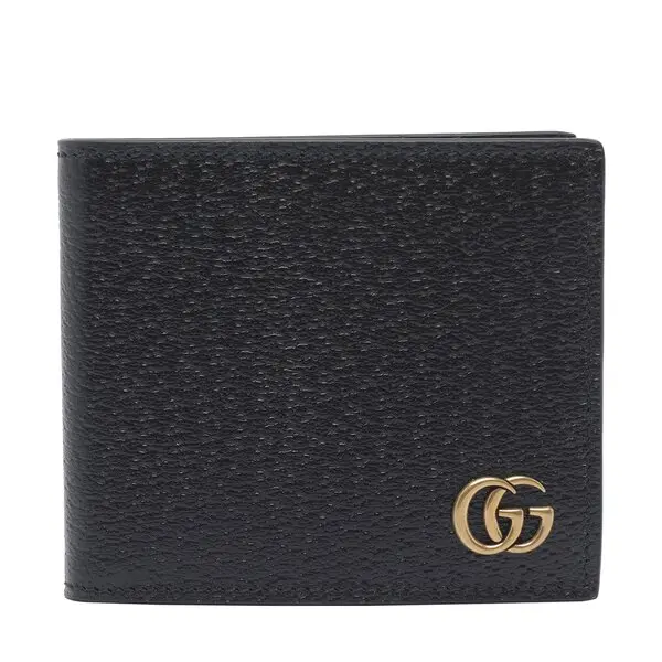 Gucci Gg Marmont Bi-fold Card Holder - Black