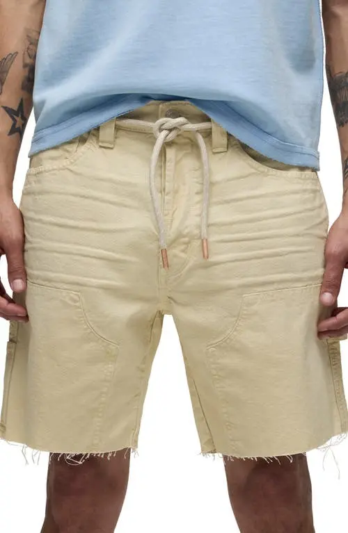 Hudson Jeans Cutoff Cotton Twill Carpenter Shorts
