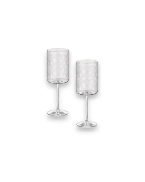 Mojjere Stem Glass Solar Graphic Pattern 2pcs