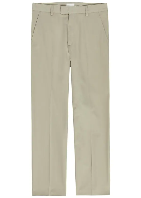 A.p.c. Dylan Straight-leg Trousers - Khaki