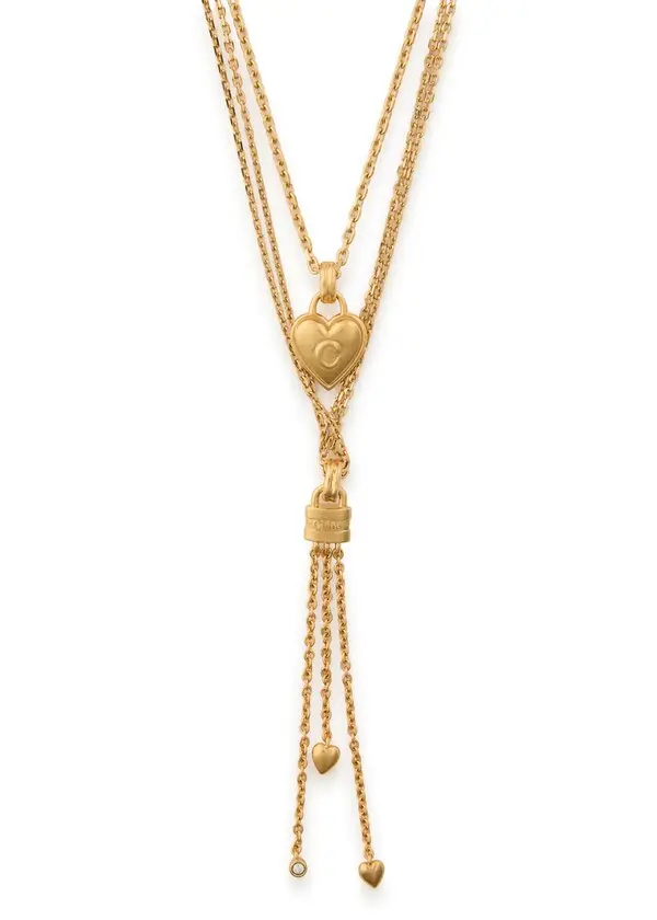 Chloé Layered Charm Necklace