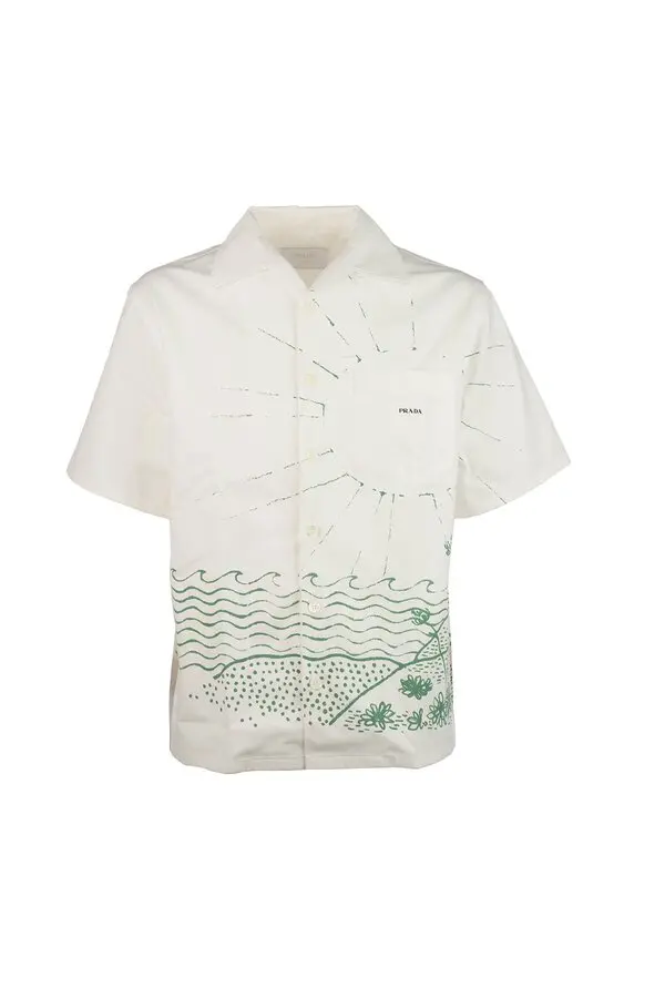 Prada Clothing Shirts - Multicolor