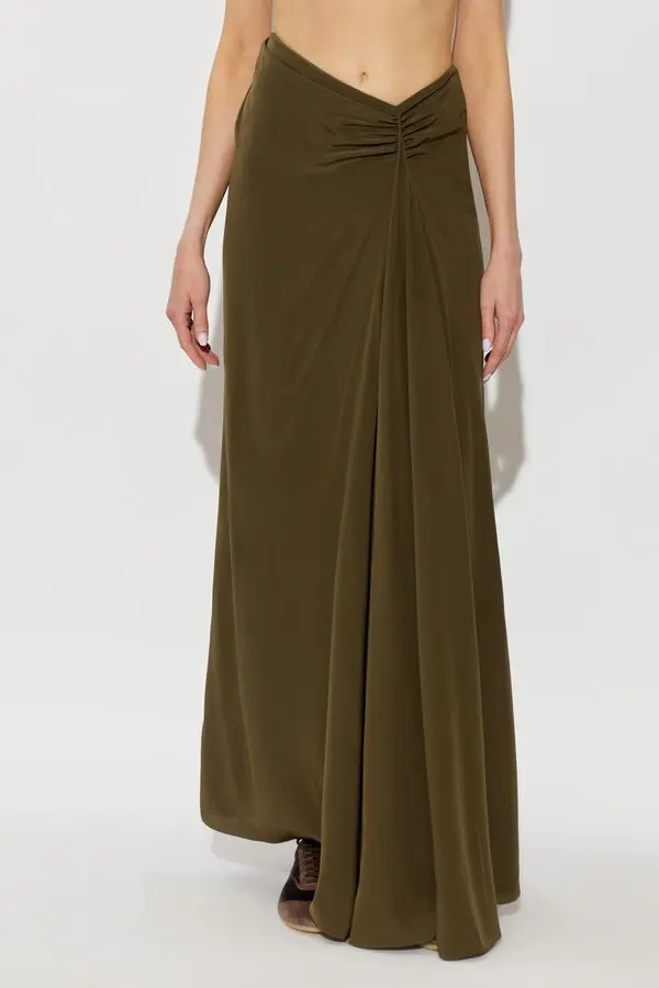 Alexander McQueen Silk Skirt