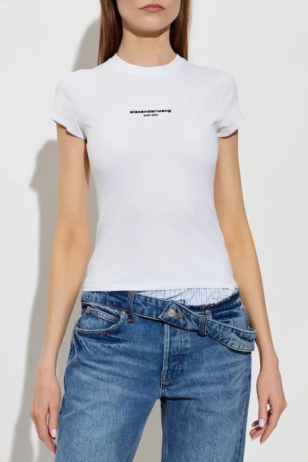 Alexander Wang T-shirt With Logo