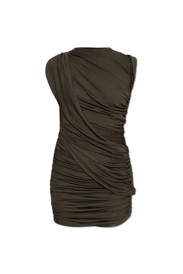Christopher Esber Verve Twisted’ Dress - Brown
