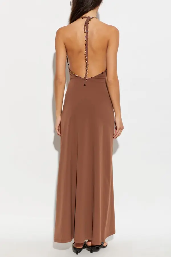 Christopher Esber Quartz Halte’ Beach Dress